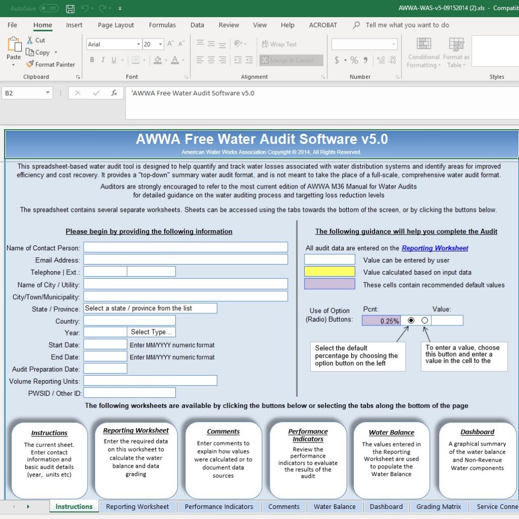 Water Loss - Southwest Environmental Finance Center