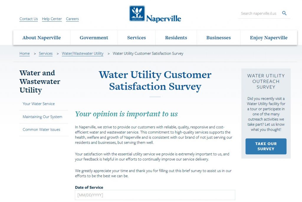 Water Utility Customer Satisfaction Survey - Southwest Environmental ...