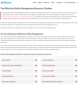 Effective Utility Management Resource Toolbox - Southwest Environmental ...