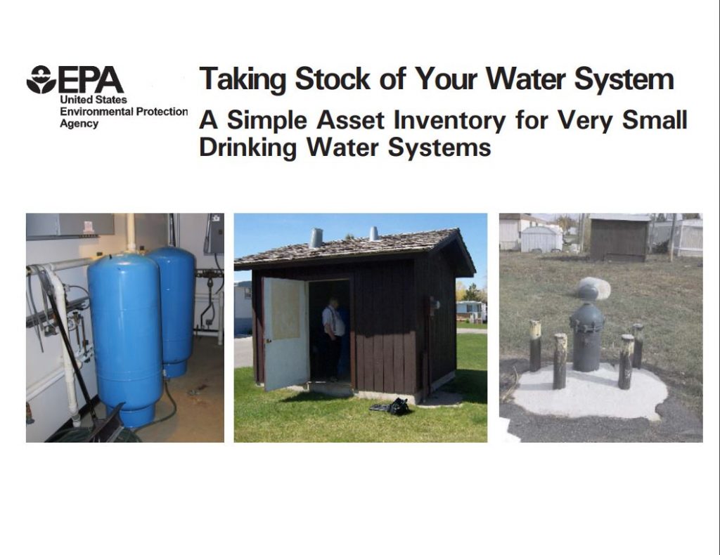 Taking Stock of Your Water System: A Simple Asset Inventory for Very ...