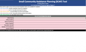 Small Community Assistance Planning (SCAP) Tool – Drinking Water Assets ...